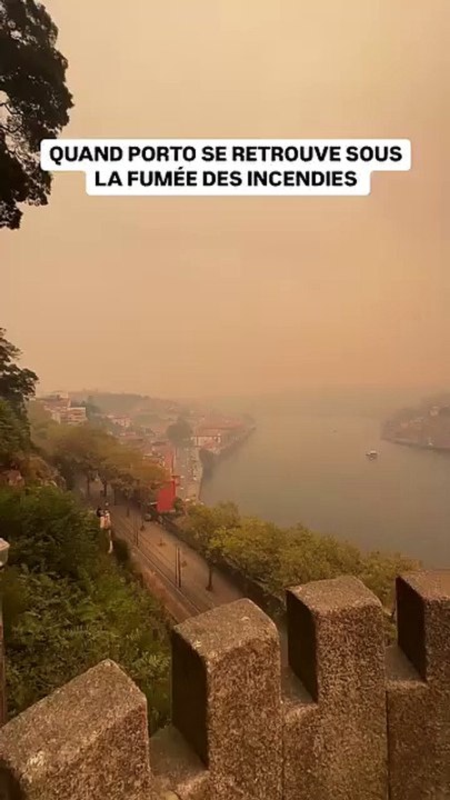 Porto sous la fumée des incendies 🔥😔 - Vidéo Dailymotion