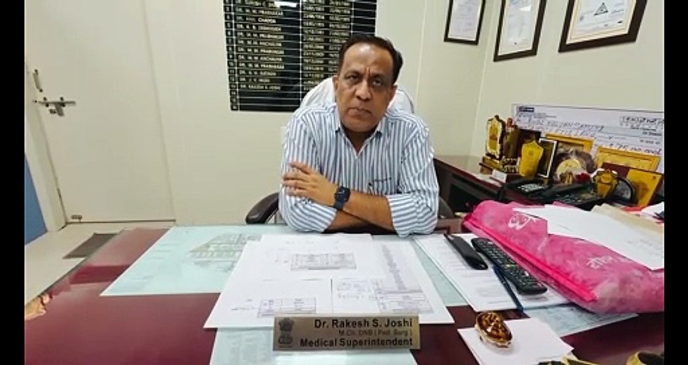 #GUJARAT #AHMEDABAD MEDIA BRIEFING BY Dr RAKESH JOSHI CIVIL HOSPITAL ON DNA MATCHING OF PLANE ...