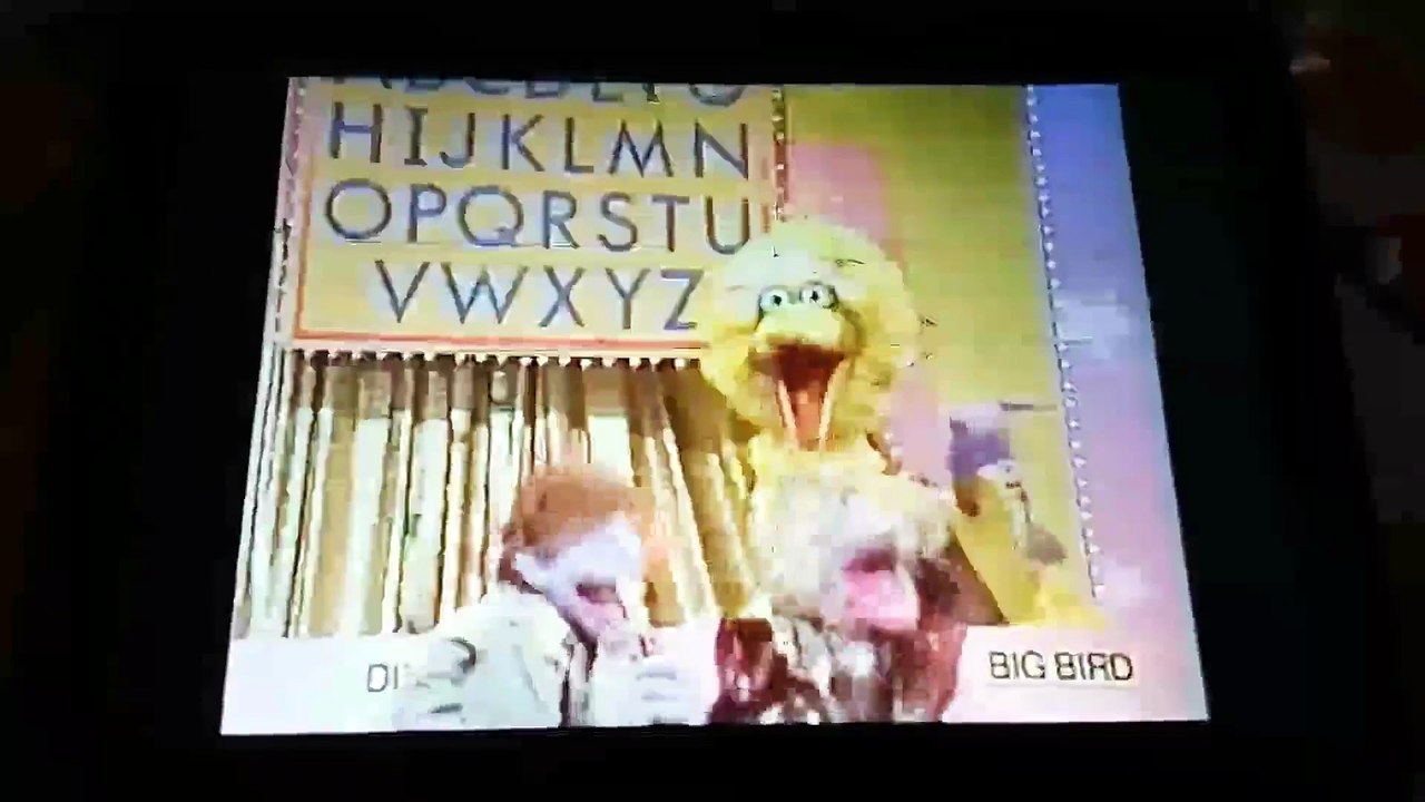Closing to Sesame Street: The Alphabet Game VHS 1988 (1992 Case ...