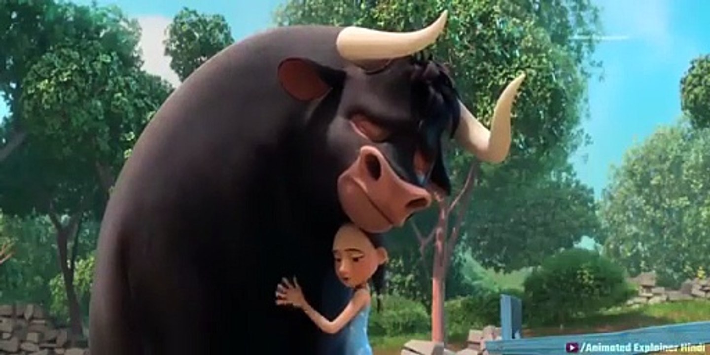 A_Fearless_Fighting_Bull_Ferdinand_Explained_in_Hindi____Animated ...