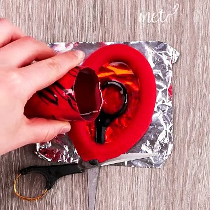 How to repair broken scissors plastic handle! ️ - video Dailymotion