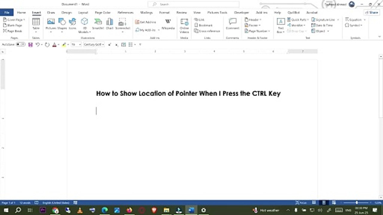 How to Show Location of Pointer When I Press the CTRL Key - video Dailymotion