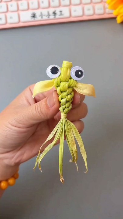 Cute Corn Husk Fish Craft - video Dailymotion