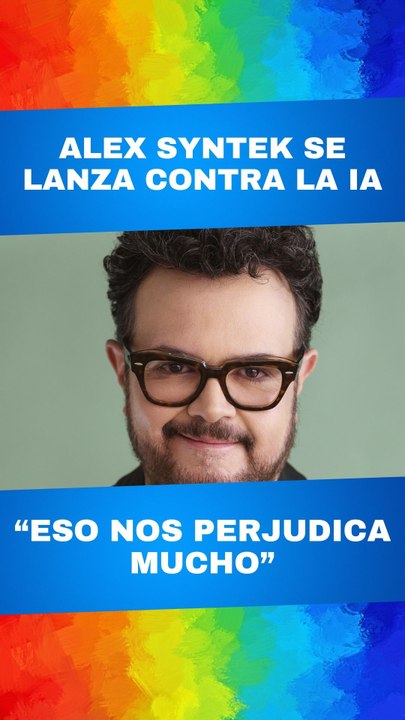 Alex Syntek, ¿encontra de la IA en la música? - Vídeo Dailymotion