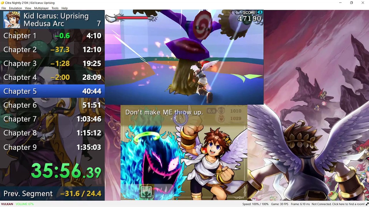 Kid Icarus Uprising - 1:28:10.58 Medusa Arc (Base Weapons/Powers ...