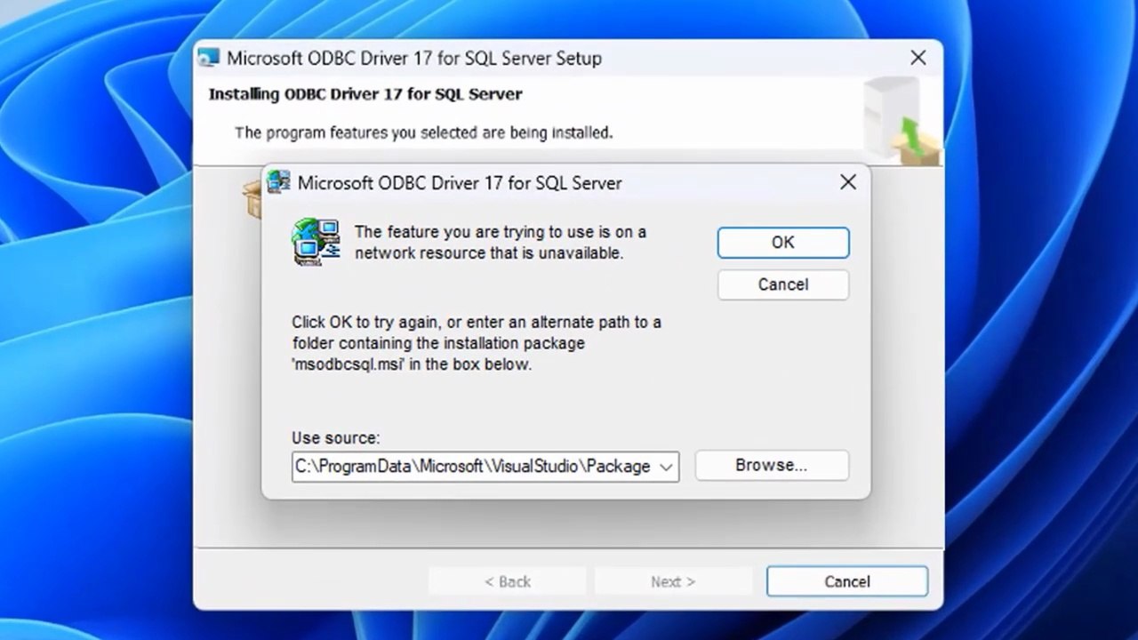 How To Fix “The feature you are trying to use is on a network resource ...