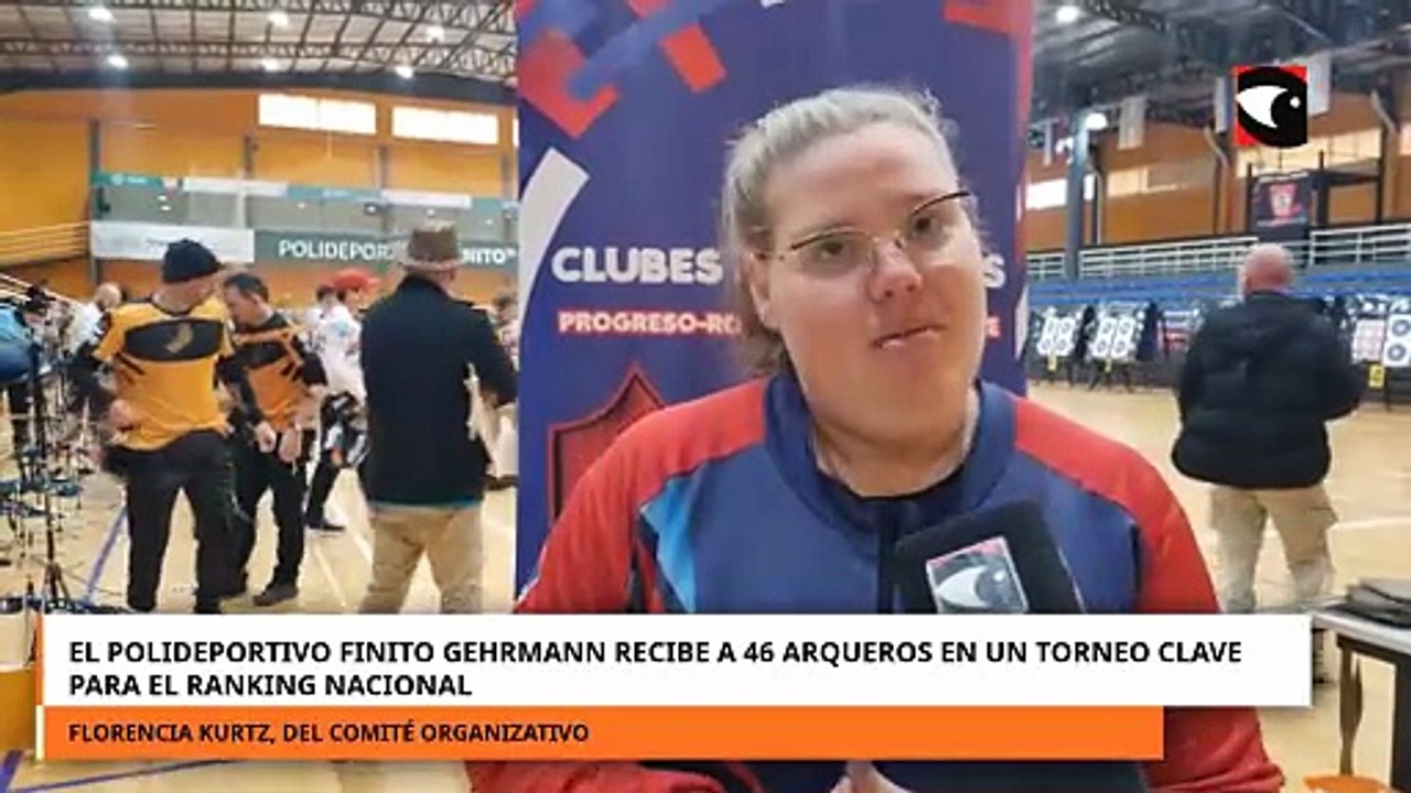 El Polideportivo Finito Gehrmann recibe a 46 arqueros en un torneo ...