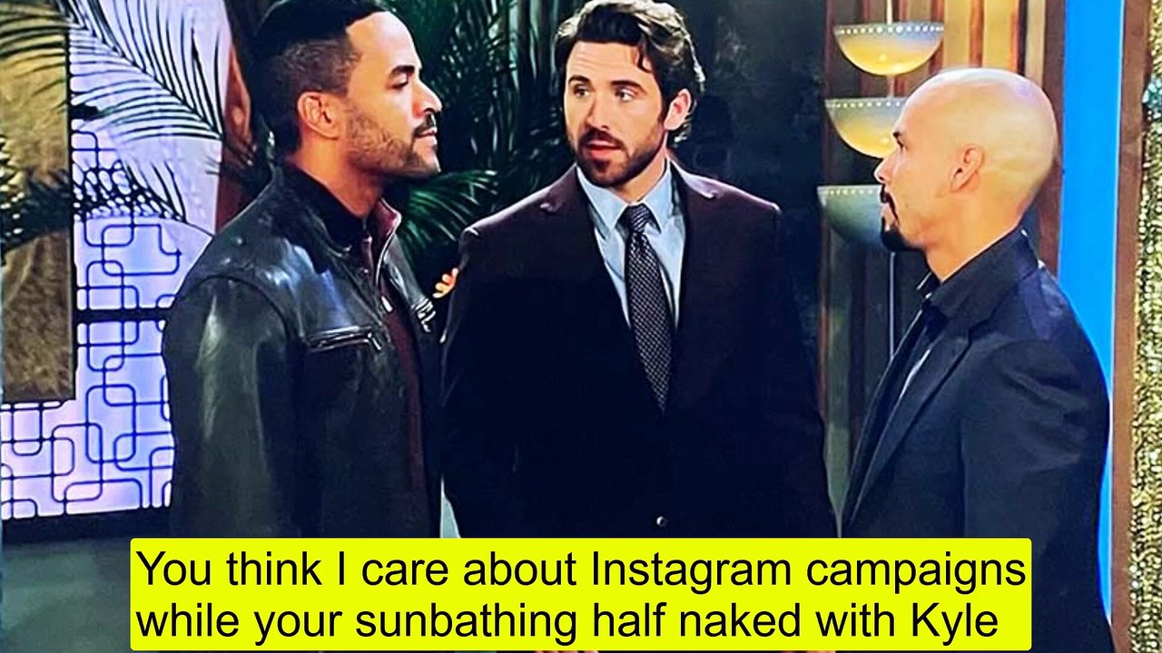 Damian exposes Audra's lies - Nate and Kyle fight The Young And The ...