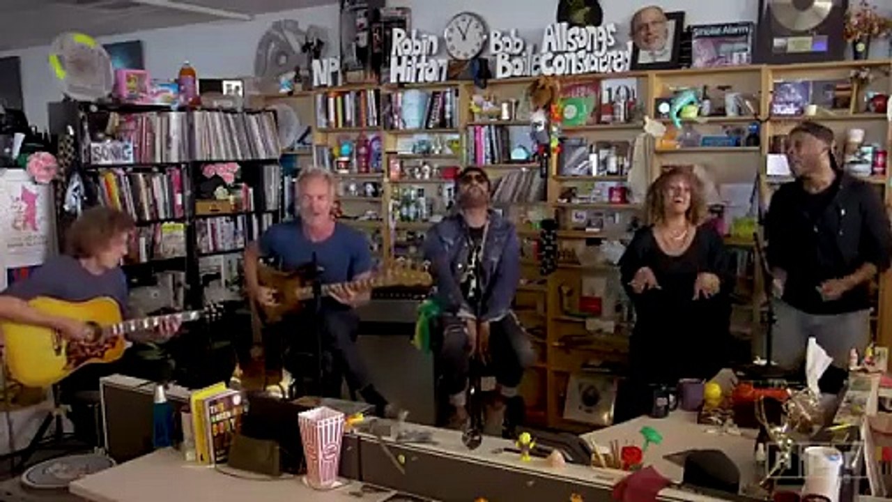 Sting And Shaggy_ NPR Music Tiny Desk Concert - video Dailymotion