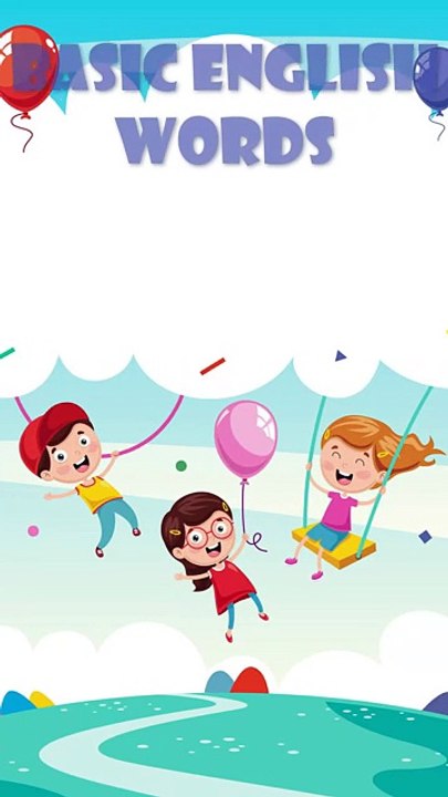 Learn Basic English Words for Kids Part -3 - video Dailymotion