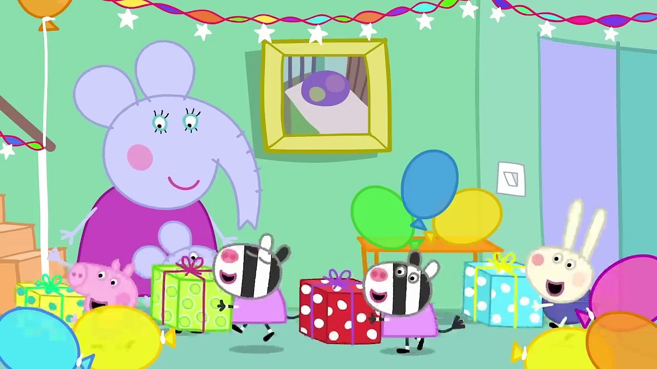 Peppa Celebrates Edmond Elephants Birthday! - video Dailymotion