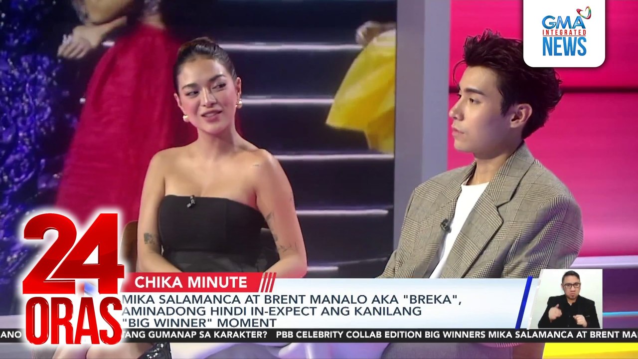 Mika Salamanca at Brent Manalo aka "BreKa", aminadong hindi in-expect ang kanilang "big winner ...