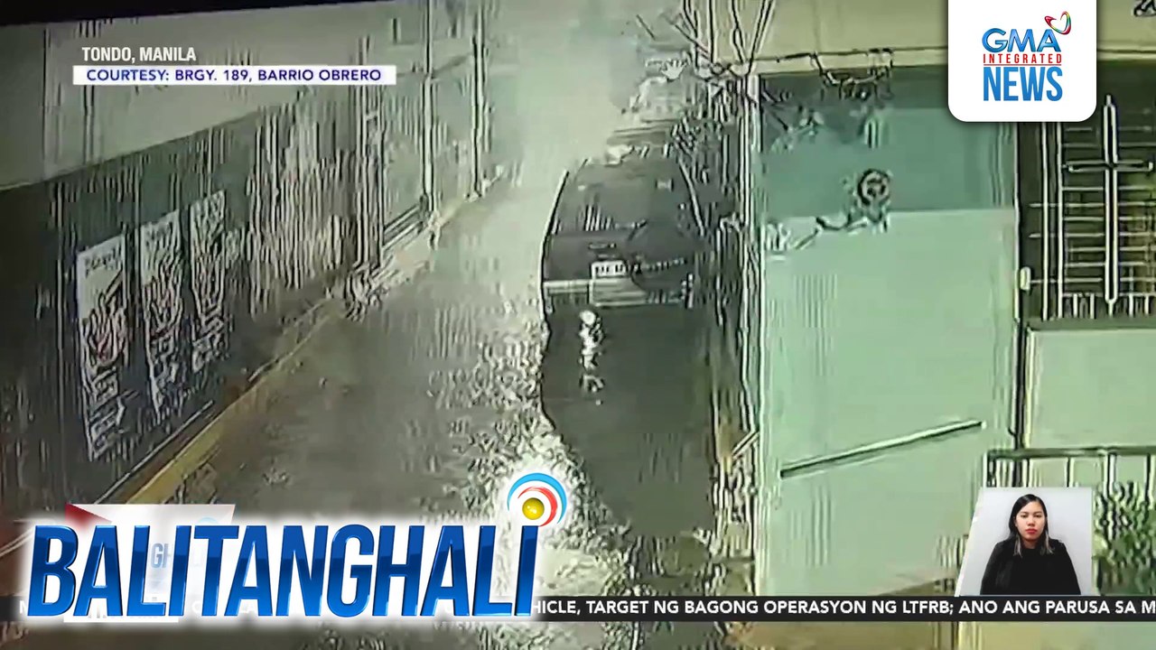 Kotse sa Brgy. 189, Barrio Obrero, sinilaban at pinagbabaril ng 4 na ...