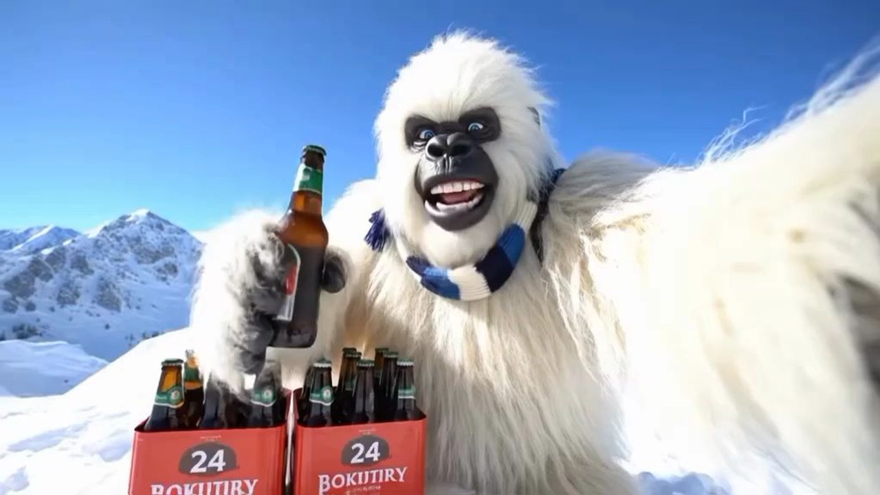 Yeti enjoying with friends. - video Dailymotion
