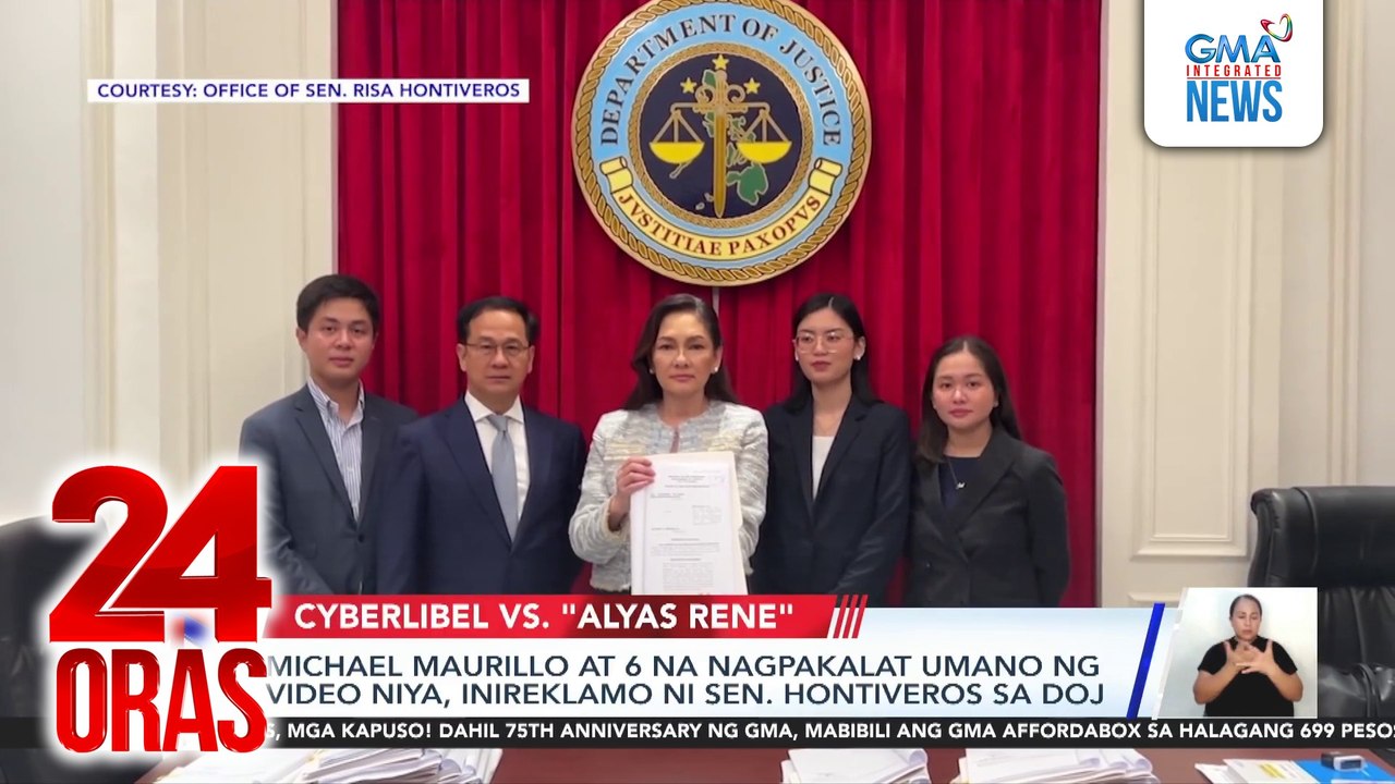 Michael Maurillo at 6 na nagpakalat umano ng video niya, inireklamo ni Sen. Hontiveros sa DOJ ...