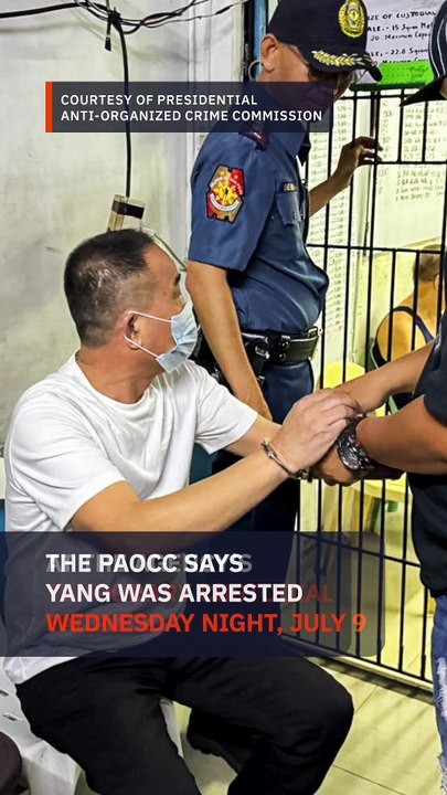 Tony Yang, brother of ex-Duterte adviser Michael Yang, arrested - video ...