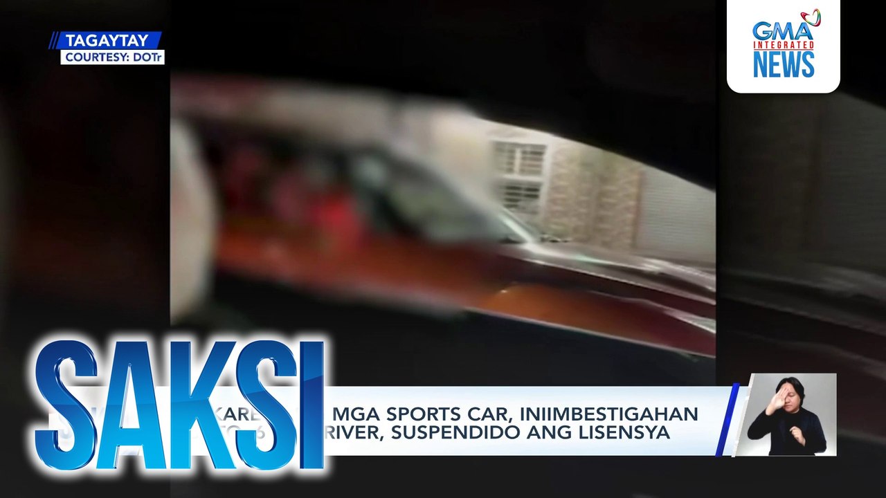 Saksi: (Part 1) Karera ng mga sports car; Sako ng mga butong natagpuan sa gilid ng Taal Lake ...