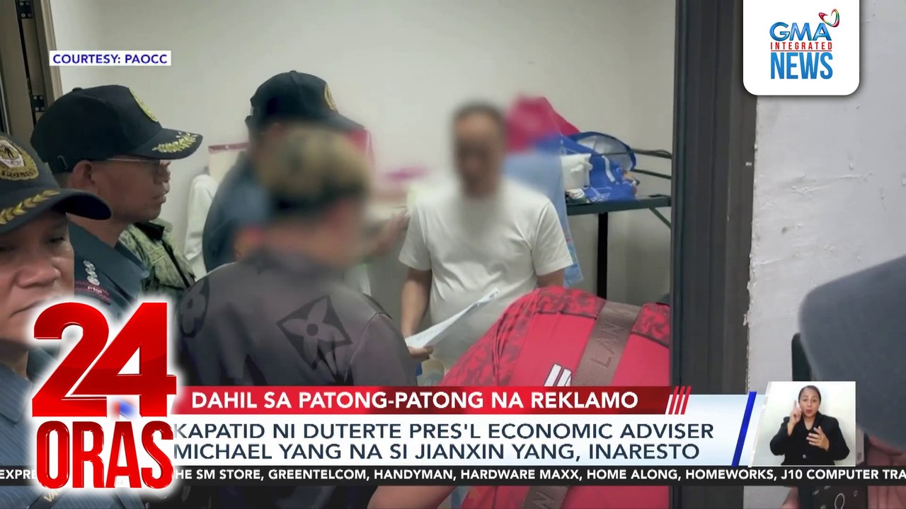 Kapatid ni Duterte Presidential Economic adviser Michael Yang na si Jian Xin Yang, inaresto | 24 ...