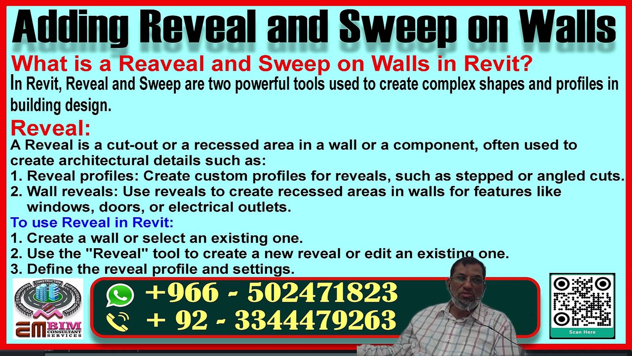 Revit Tutorial Creating Reveals and Sweeps in Walls - video Dailymotion