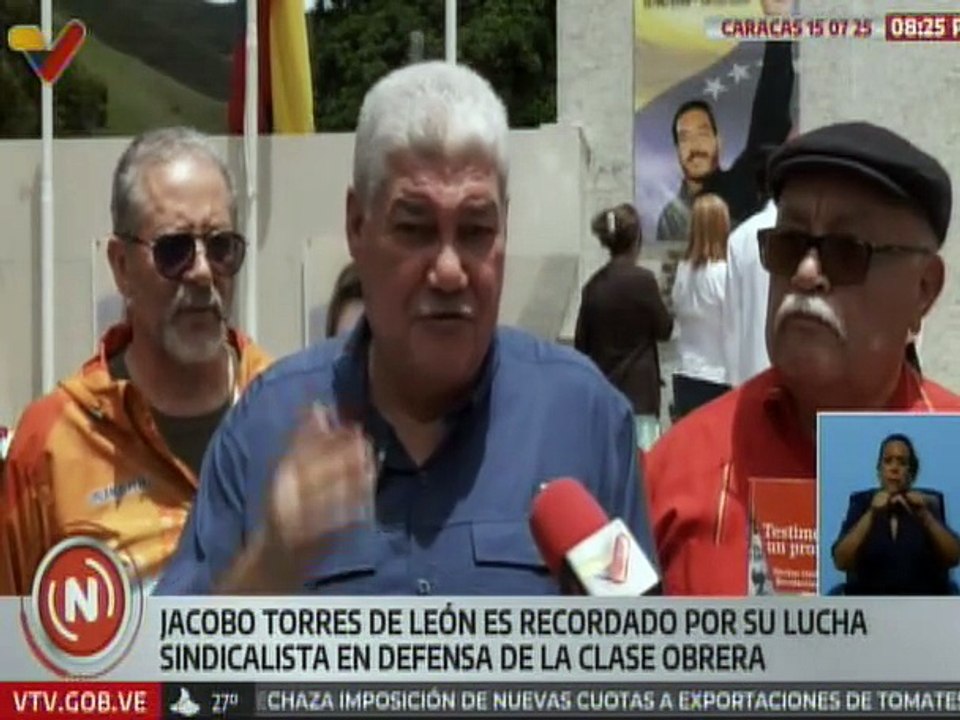 Trabajadores rindieron honores póstumos al Dip. Jacobo Torres luego de ...