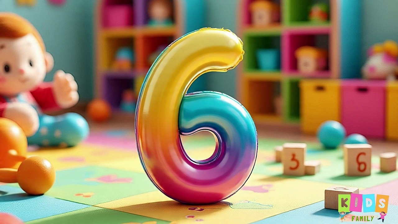 Learn 1 2 3 with Fun Animation | Counting Song for Kids & Toddlers | # ...
