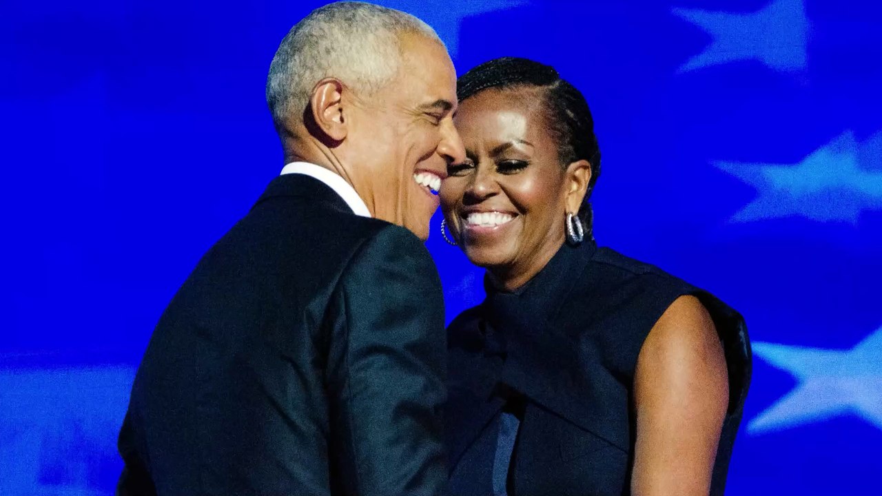 Michelle e Barack Obama, faccia a faccia sul presunto divorzio - Video ...