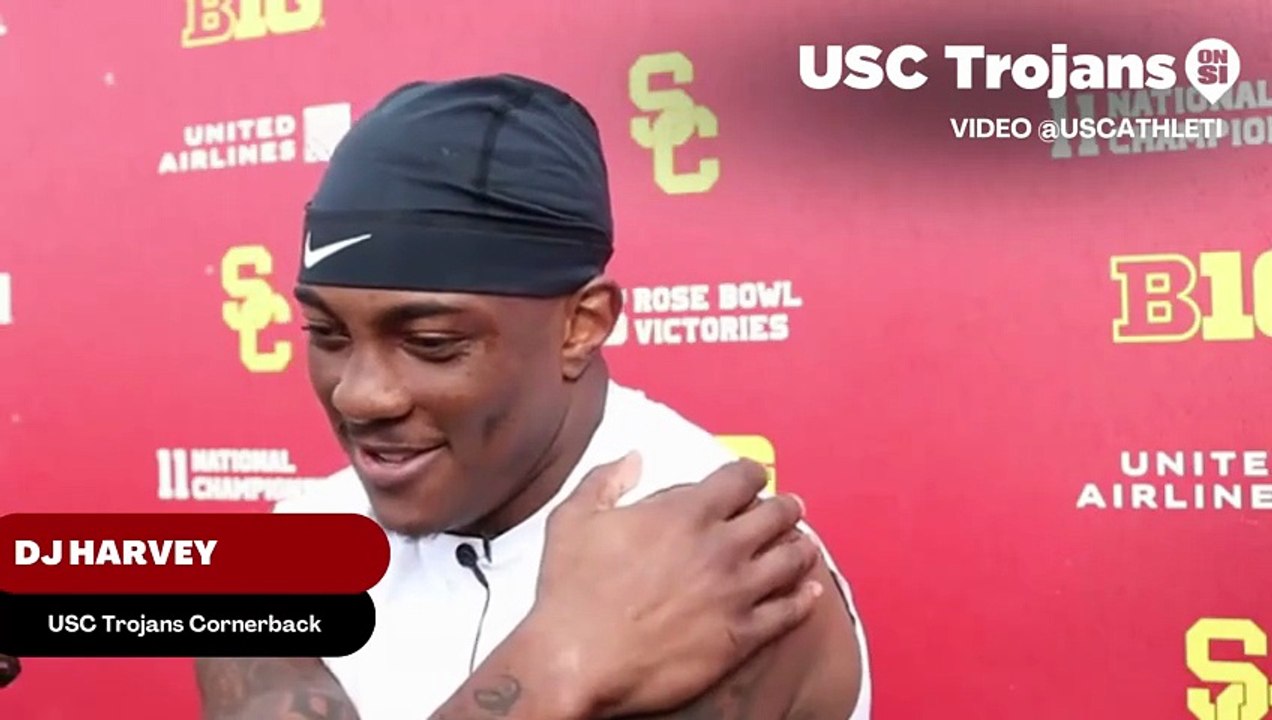 USC Trojans Cornerback DJ Harvey Discusses His Friendship with Khamari ...