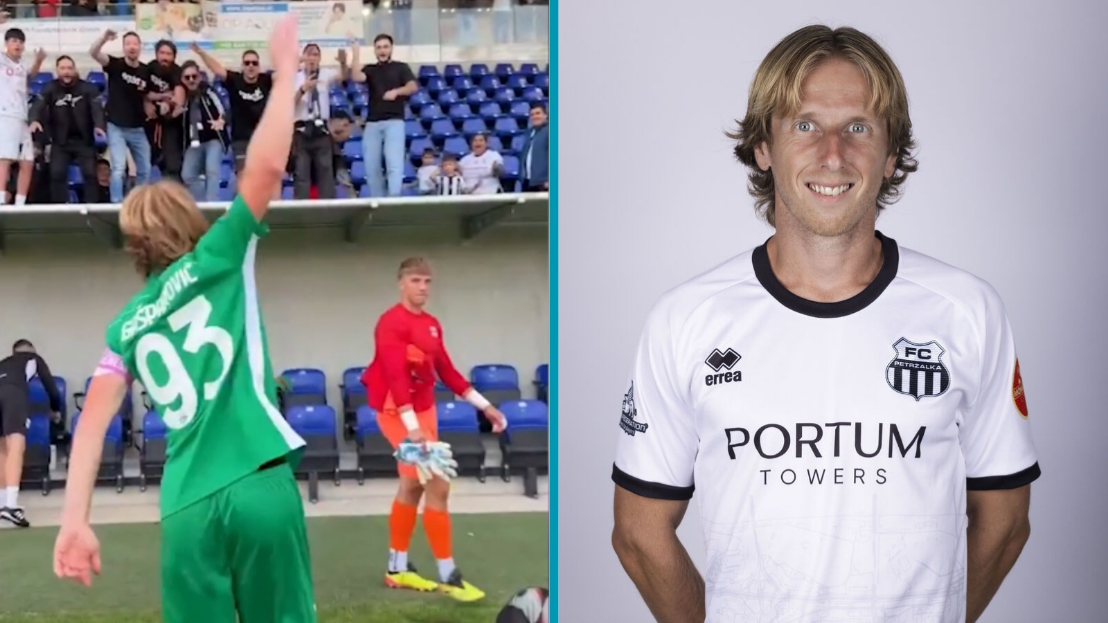 Beşiktaş taraftarı rakip oyuncu Lukas Gasparovic’e üçlü çektirdi