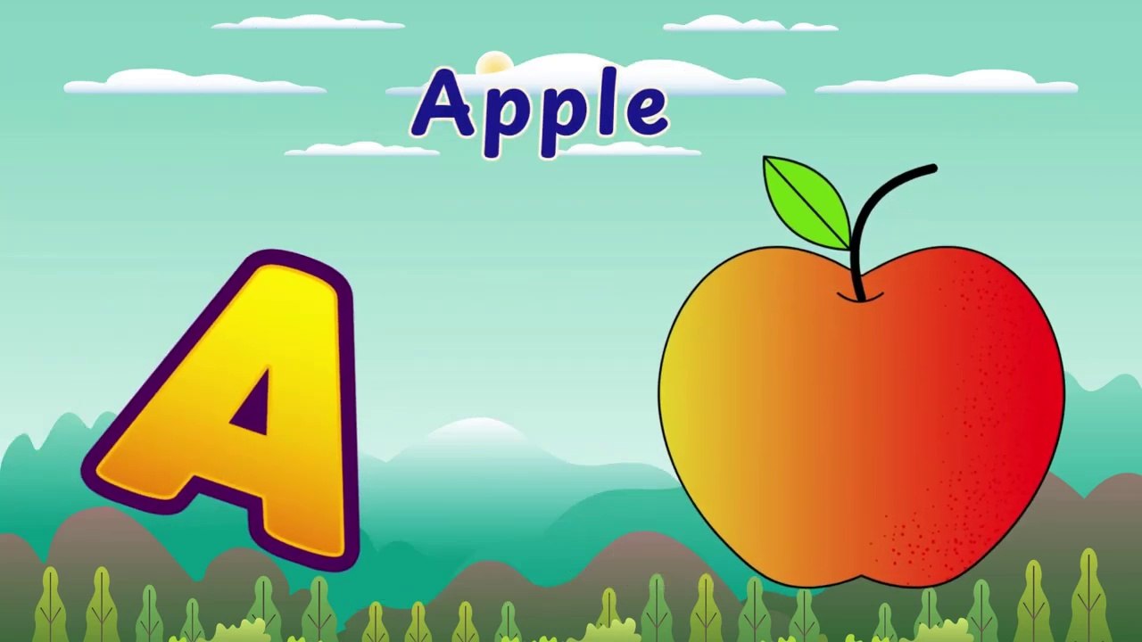 ABC Song for Kids | A to Z Letters with Sound | Simple & Clean Alphabet ...