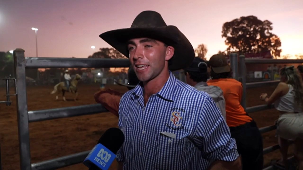 Northern Territory rodeo ramps up romance at annual agricultural show ...