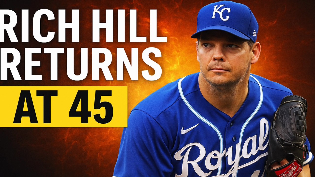 Rich Hill Returns at 45 | MLB’s Oldest Active Player Makes Comeback ...