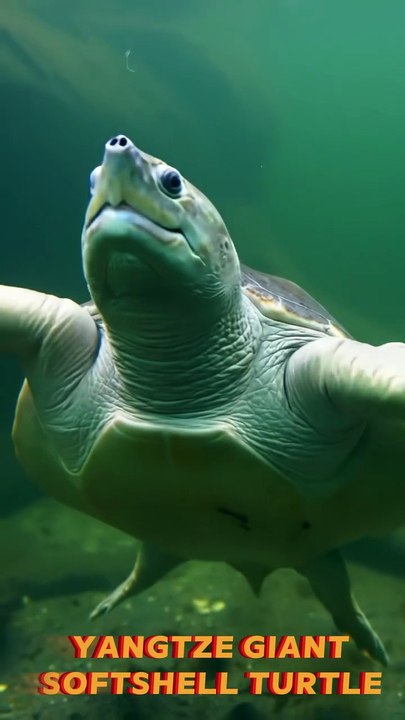 Yangtze Giant I Only 3 Left! The World’s Rarest Turtle Faces Extiction ...