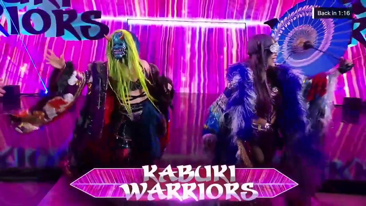 WWE Raw _July 28, 2025 - AJ Styles & Kabuki Warriors Vs The Judgement ...