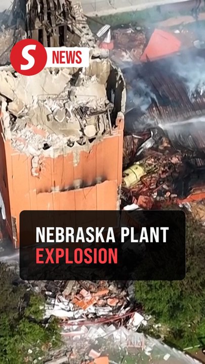 Drone footage shows aftermath of explosion at Nebraska biofuel plant ...