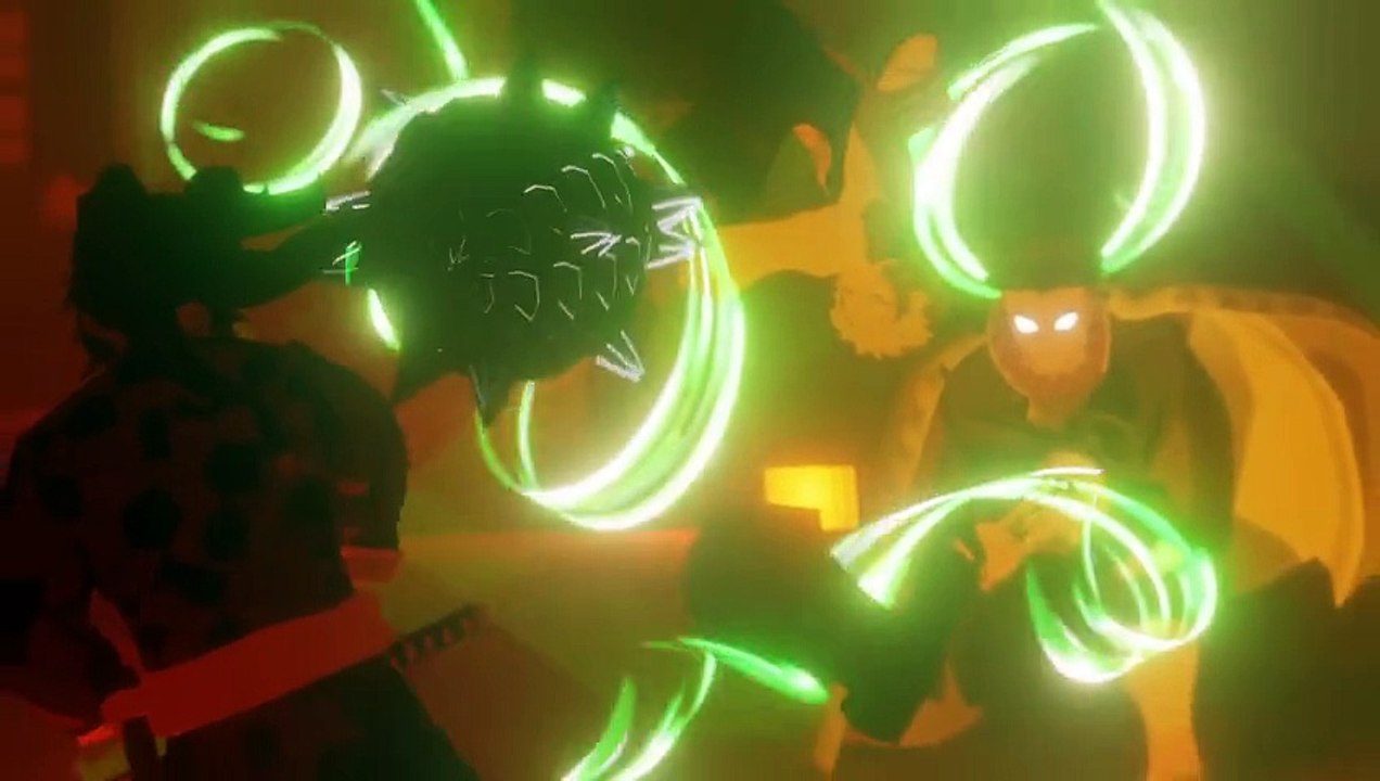 Kokushibo vs. Gyomei, Sanemi, Genya & Muichiro - FAN ANIMATION - FULL ...