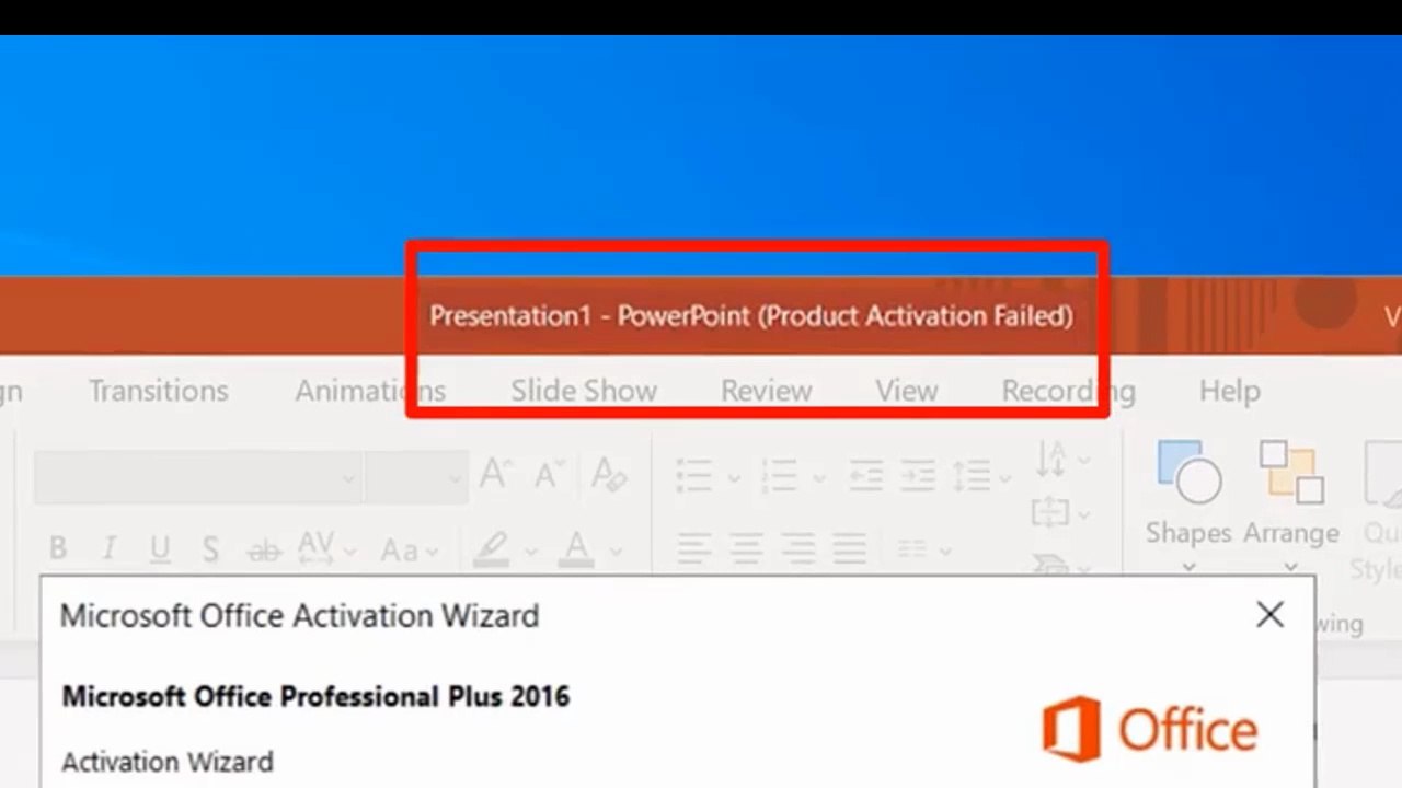 PowerPoint Product Activation Failed? Here’s How to Fix It on Any ...