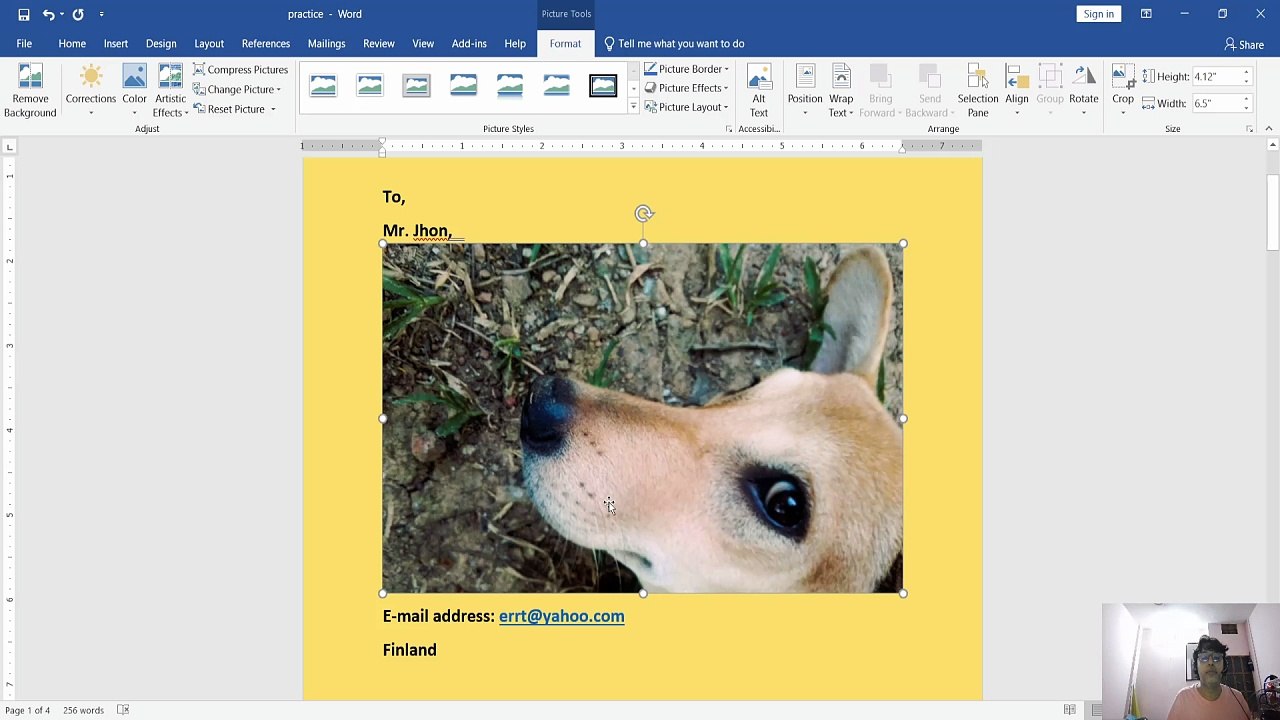 MS Word tutorial #image editing #tip & tricks of MS Word. - video Dailymotion