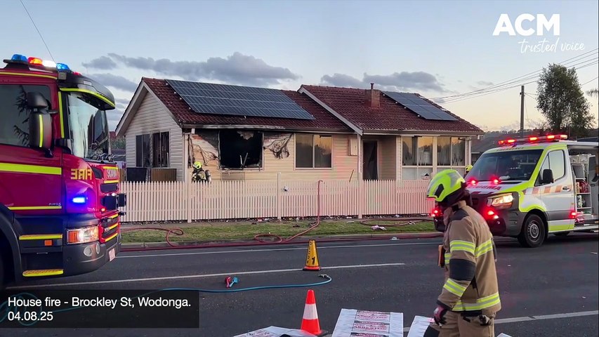 House fire in Wodonga | The Border Mail | Wodonga, VIC