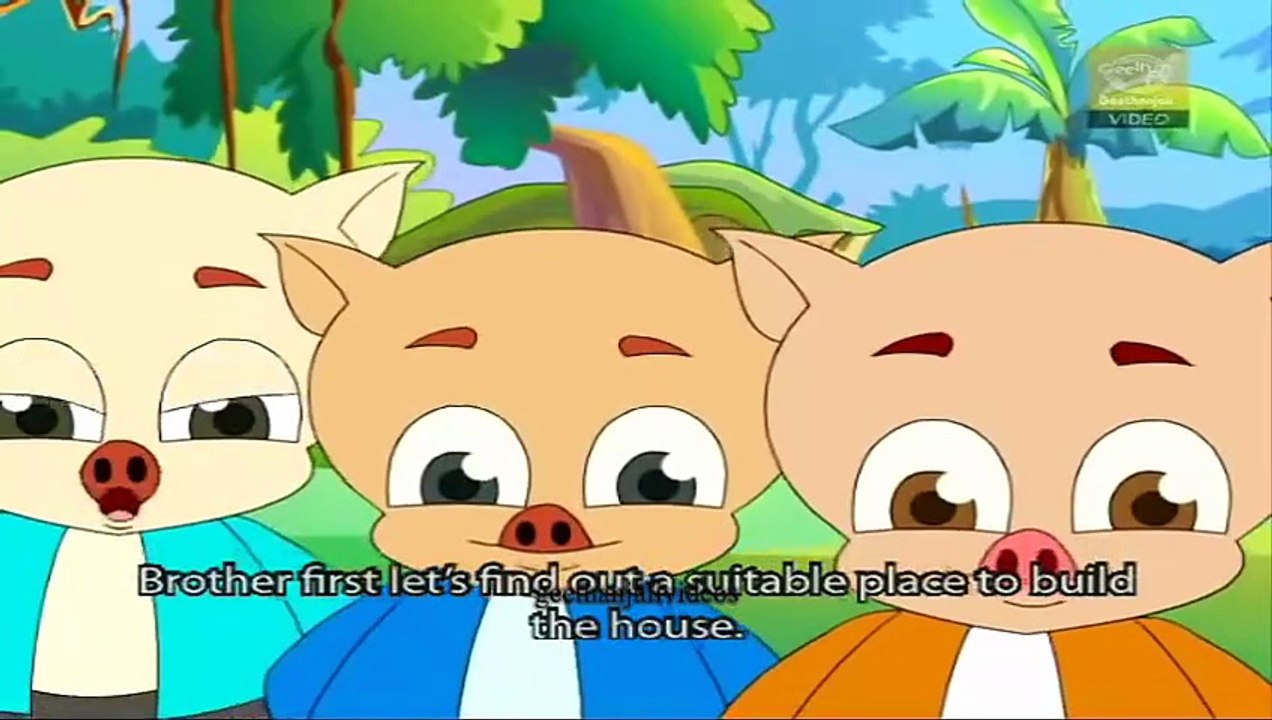 Three Little Pigs and the Big Bad Wolf - Fairy Tales - Full Story ...