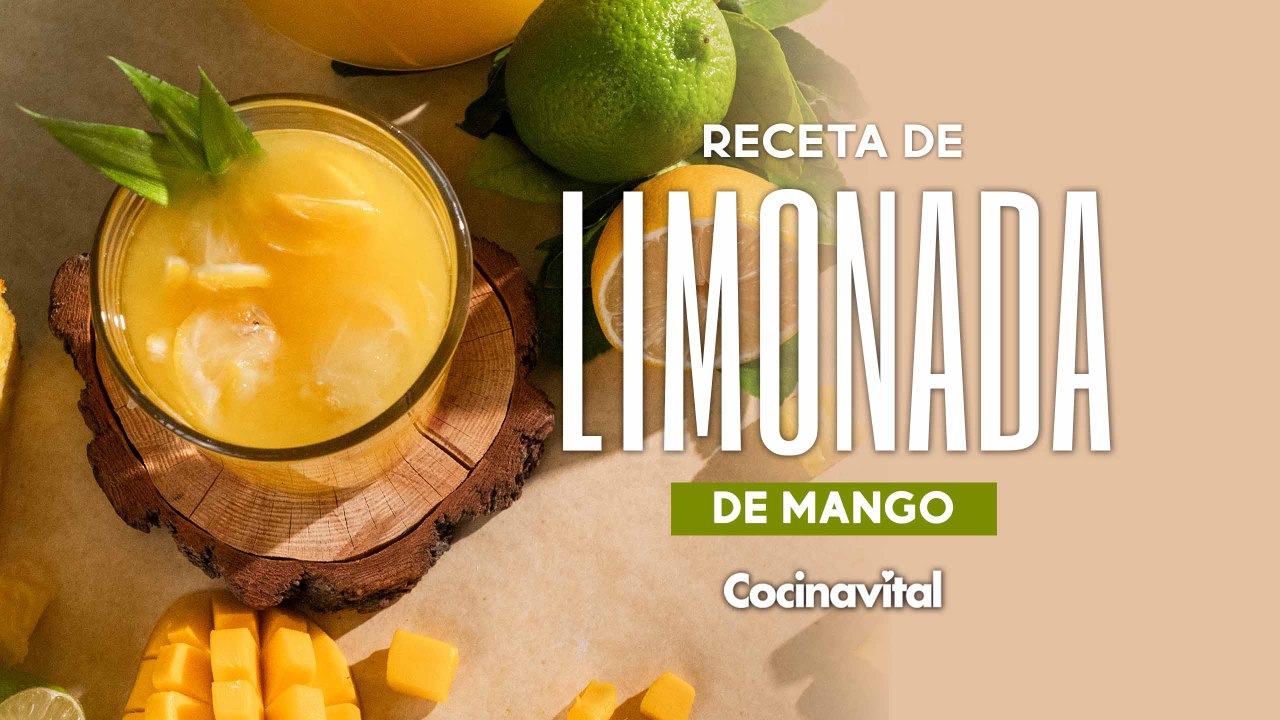 Receta de limonada de mango para refrescarte - Vídeo Dailymotion