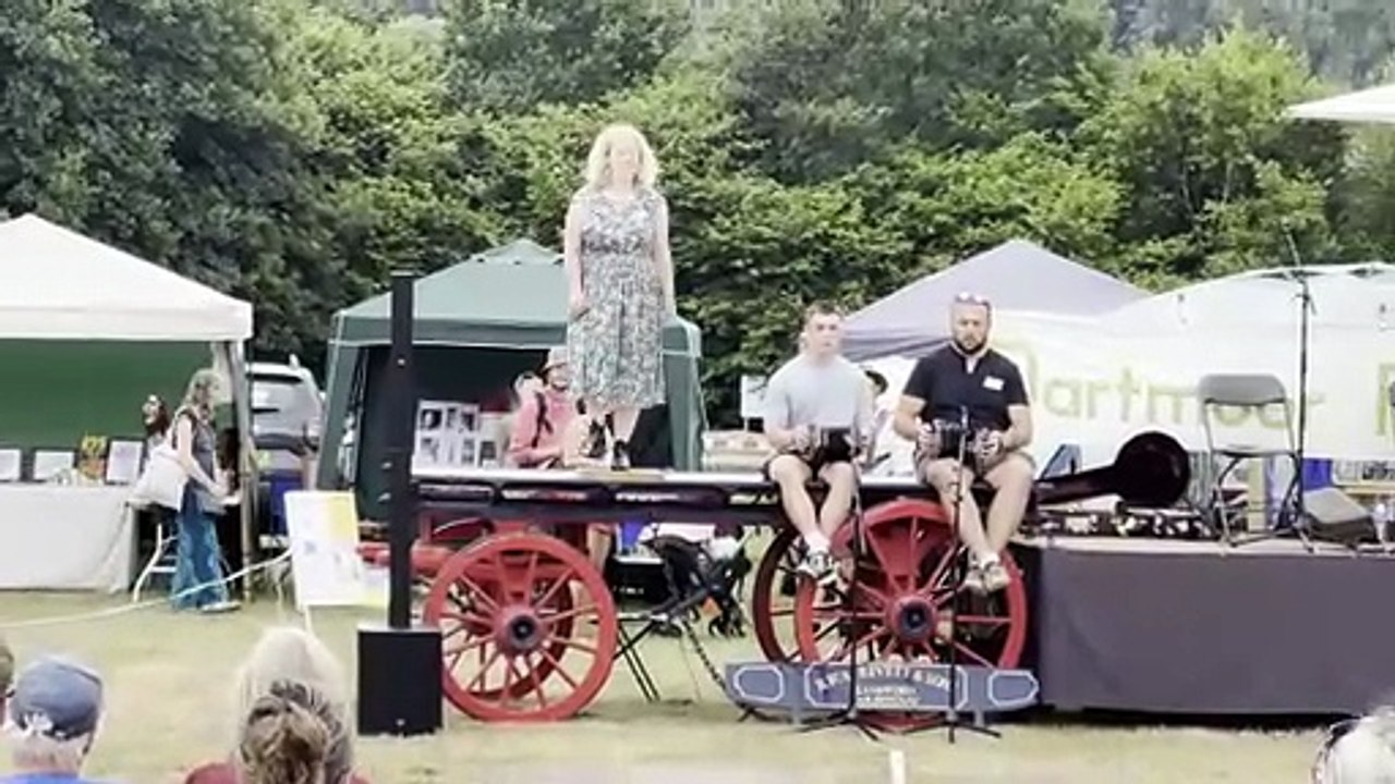 Beth Frangleton demonstrated her winning Dartmoor Step Dance on the ...
