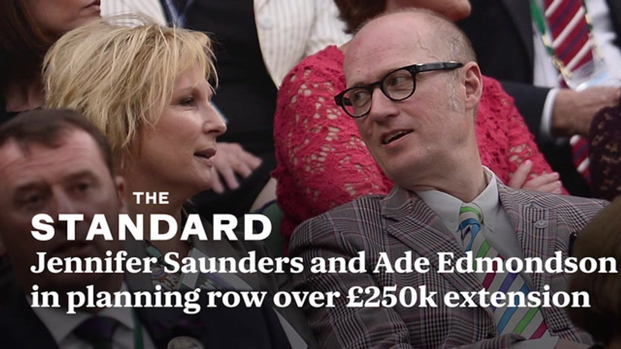 Jennifer Saunders and Ade Edmondson in new planning row over £250k ...