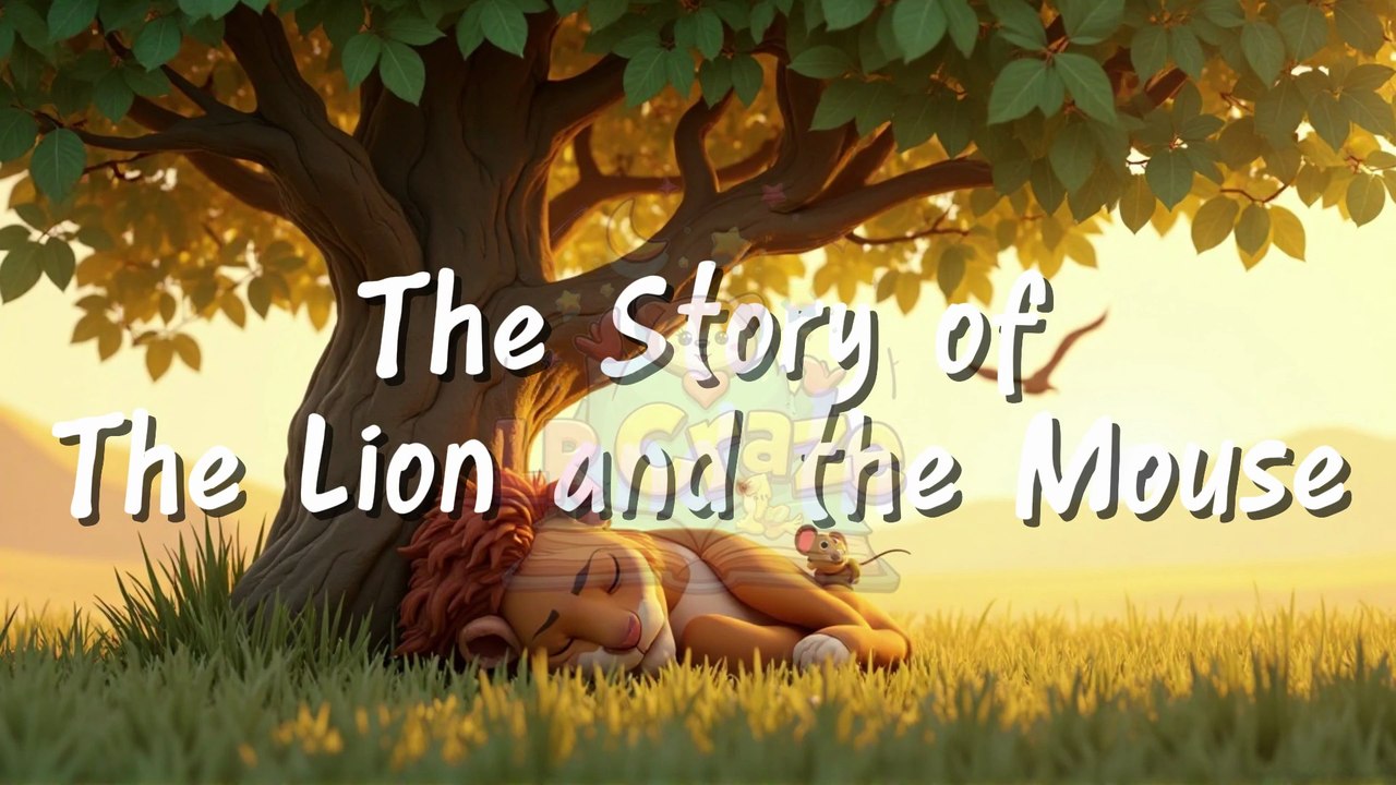The Lion and the Mouse Story with Moral Lesson | Aesop’s Fable for Kids ...