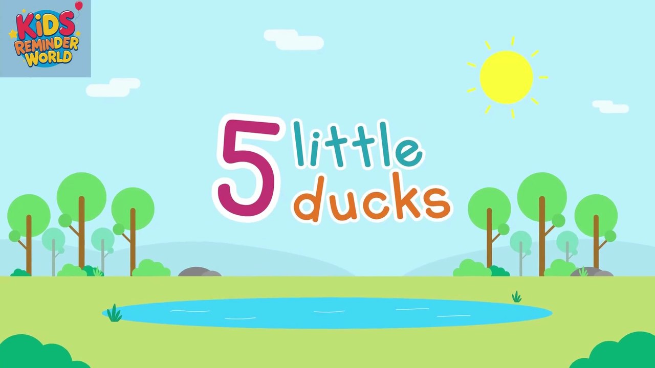 Five Little Ducks_Poem_Quack Quack - video Dailymotion
