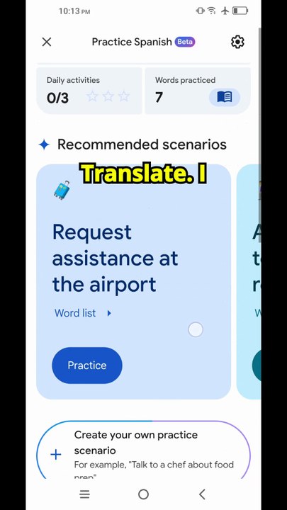 AI Language Practice Inside Google Translate! - video Dailymotion