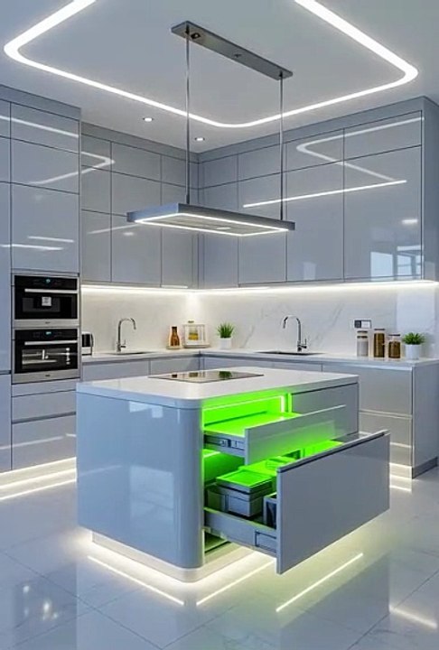 This Kitchen is Straight Out of 2040 🚀 | Wait For The Drawer Reveal ...