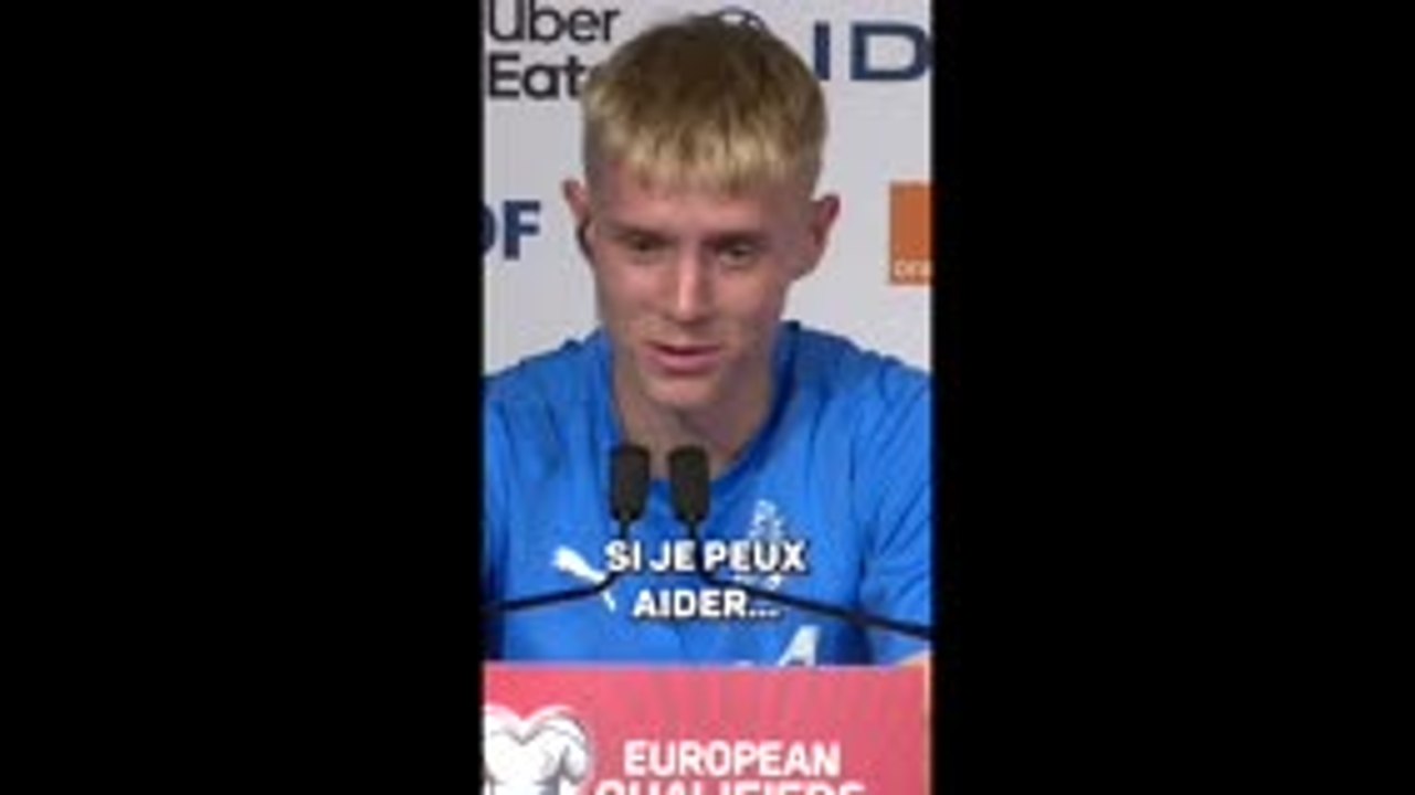 Islande - Haraldsson : "Si je peux aider le coach..." - فيديو Dailymotion