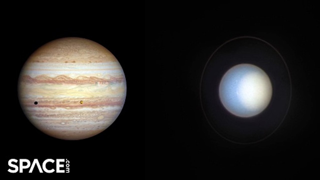 4K Hubble Captured Stunning Views Of Jupiter And Uranus - video Dailymotion