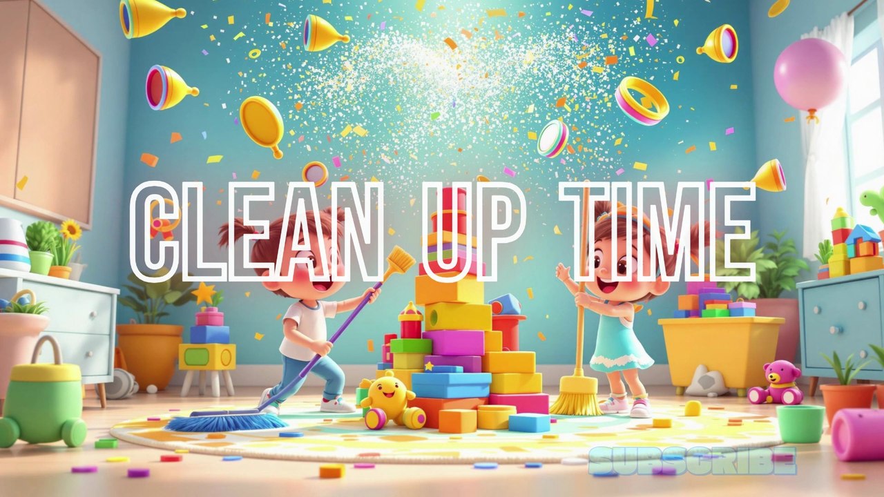 🎶 Let’s Clean Up! 🧼 | The Catchiest Clean-Up Song for Kids! - video ...
