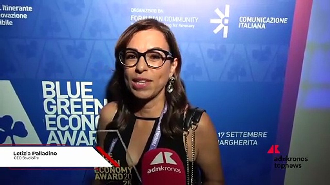 Sostenibilità, Palladino (StudioTre): “Blue Green Economy Award ...